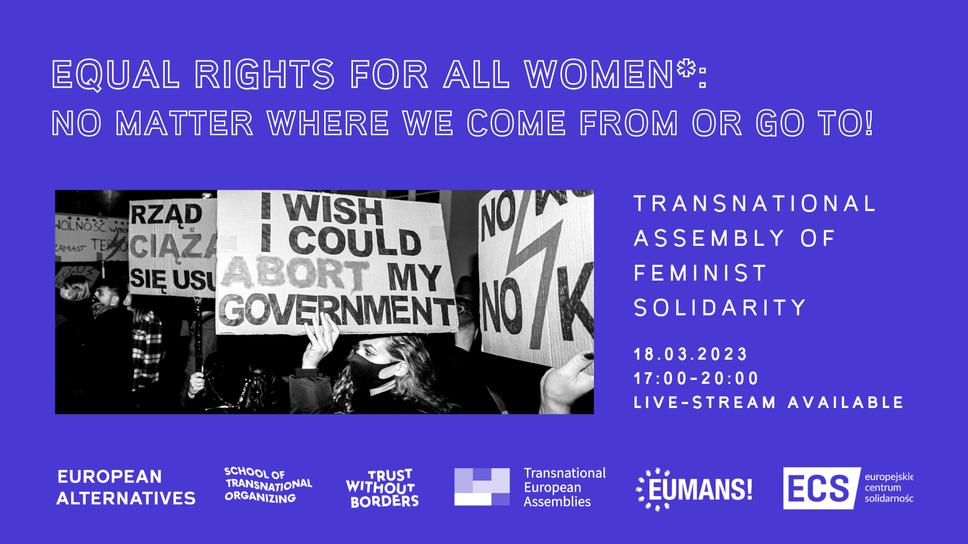 Equal rights for all Women Assembly - European Alternatives